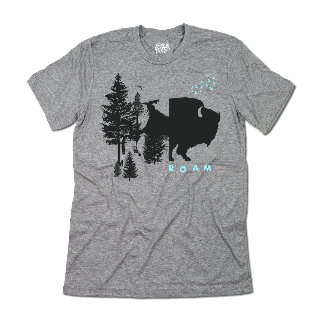 Buffalo Roam Graphic Tee | Goods for Outdoors folks | The Social Dept ...