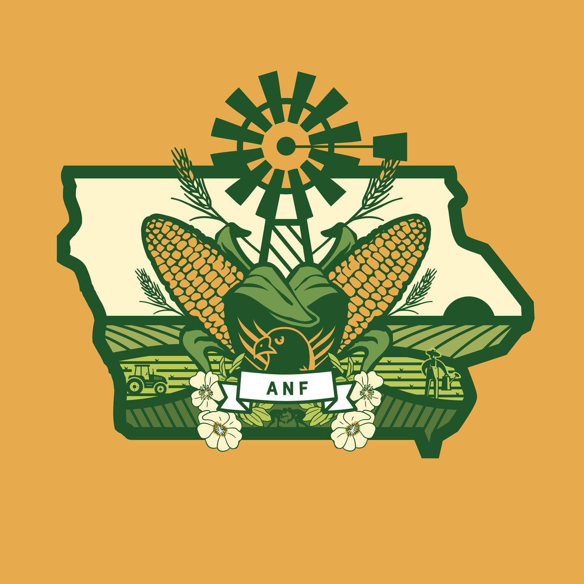 Iowa_50 State Collage Print – The Social Dept.