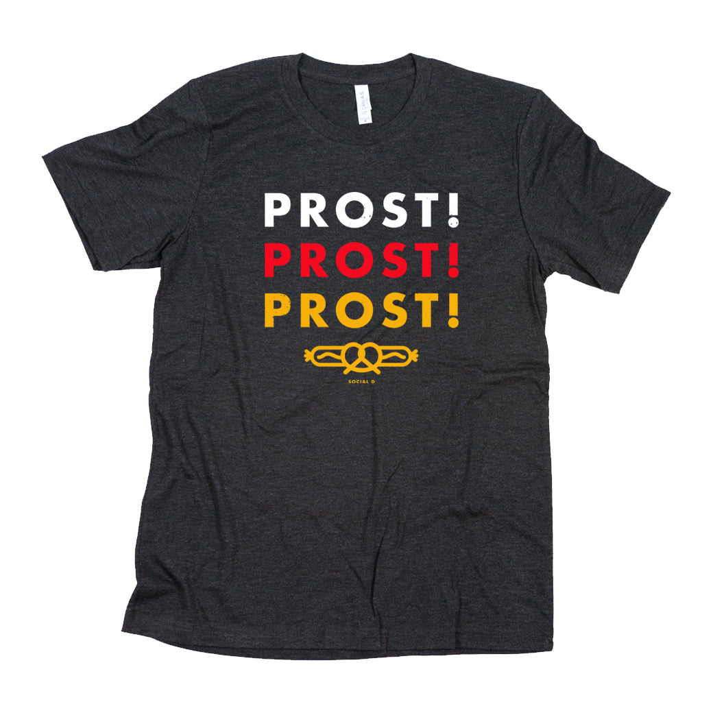 Prost! Prost! Prost! German Oktoberfest Unisex t-shirt – The Social Dept.